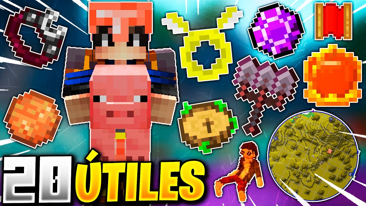 🔥LOS MEJORES MODS ÚTILES que NECESITAS en MINECRAFT - YouTube