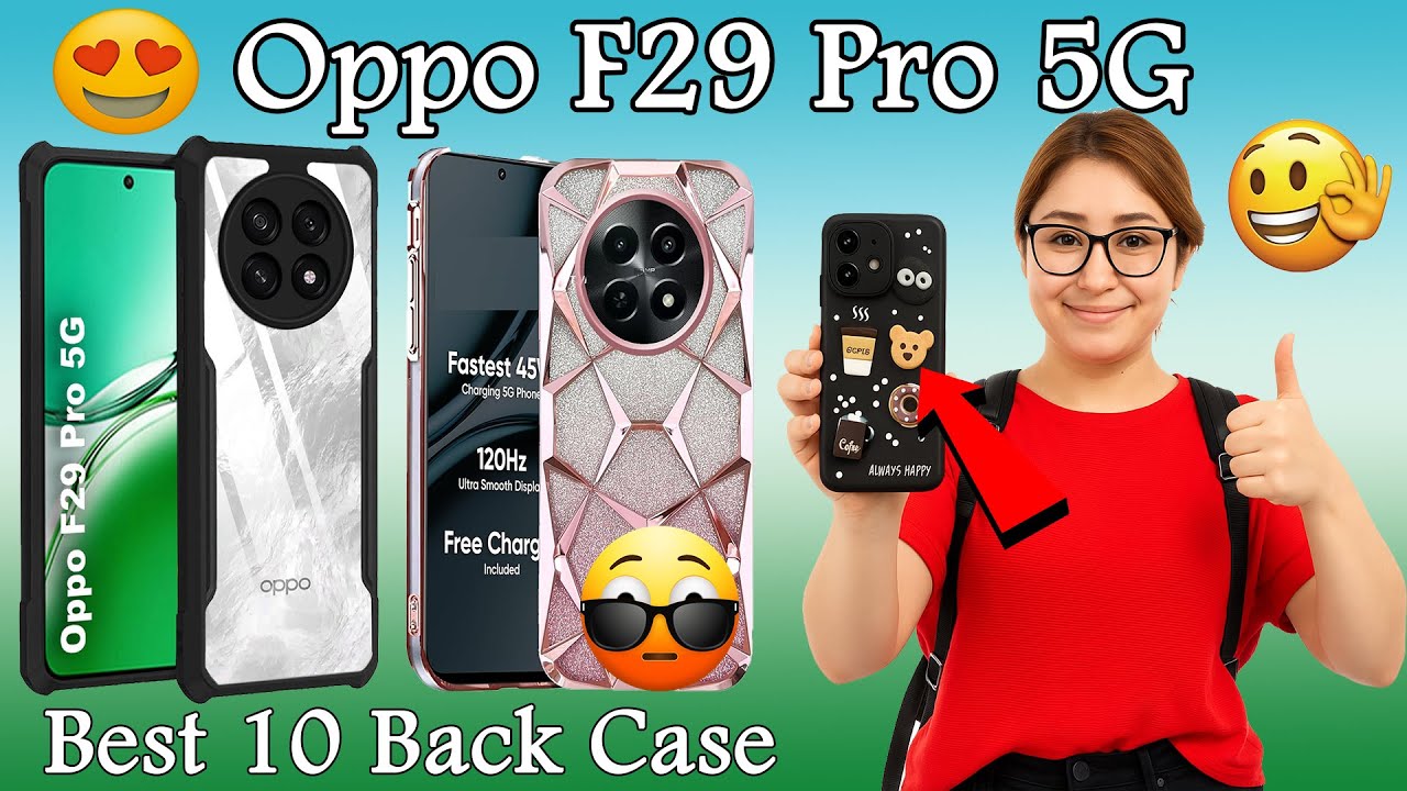🔥 OPPO F29 Pro 5G – 10 Trendy Covers for 2025! - MMR Mobiles - YouTube