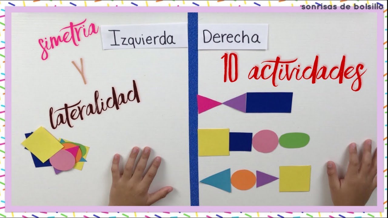 Actividades de Simetría Y Lateralidad para niños - YouTube