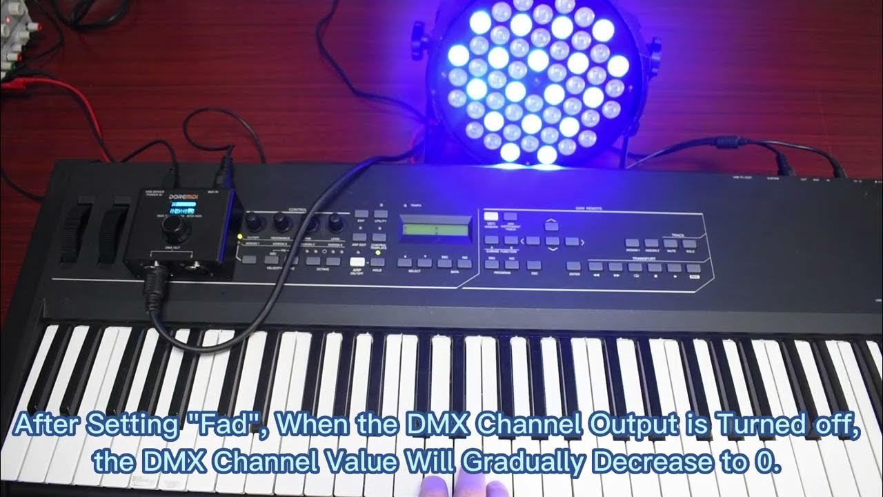 【DOREMiDi】MIDI To DMX Controller New Feature Demo (MTD-1024) - YouTube