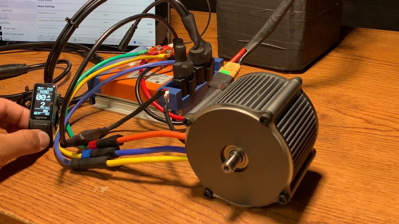 ASI BAC2000 CYC X1 first bench test - YouTube