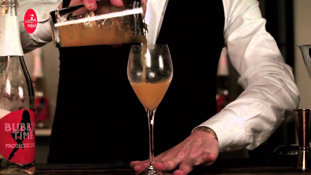 Puccini: Prosecco cocktail con succo di mandarino - YouTube