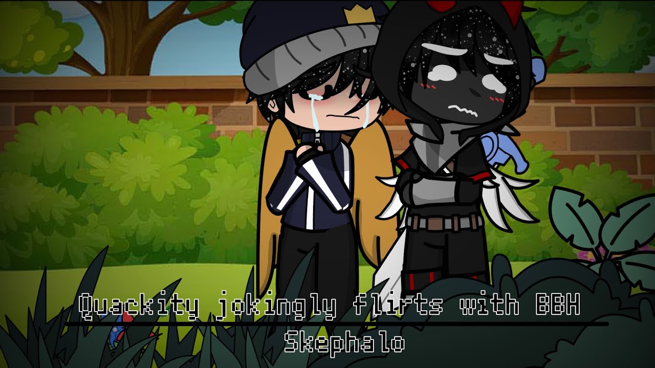 Quackity jokingly flirts with BBH | Skephalo [DSMP] | Gacha Club - YouTube