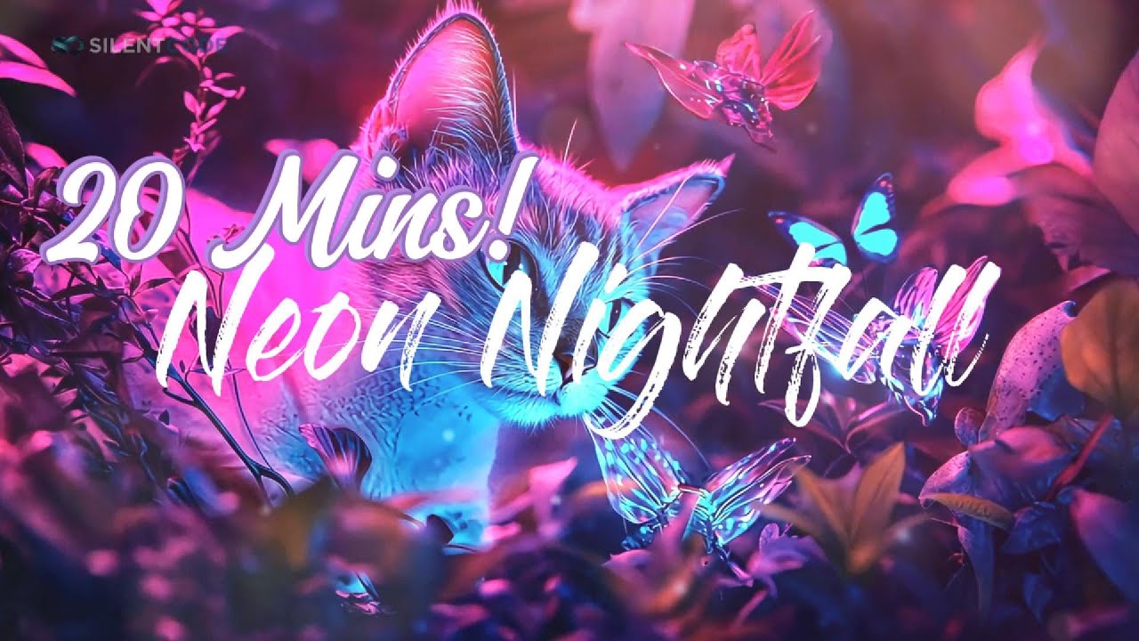 (20 Minutes) NEON NIGHTFALL | Calming Lofi For Studies / Long Drives ...