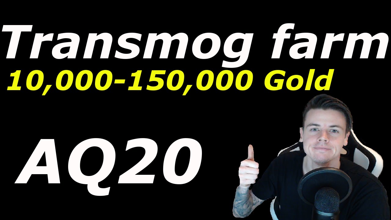 WoW: AQ20 Transmogfarm 10,000 - 150,000 Gold | Glorious Legplates ...