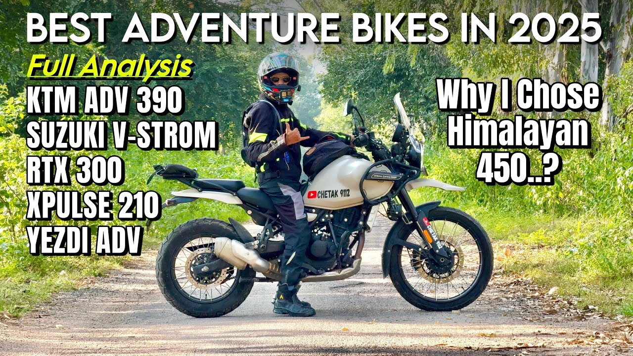 BEST ADVENTURE BIKES IN 2025 | HIMALAYAN 450 Vs KTM ADVENTURE 390 | WHY ...