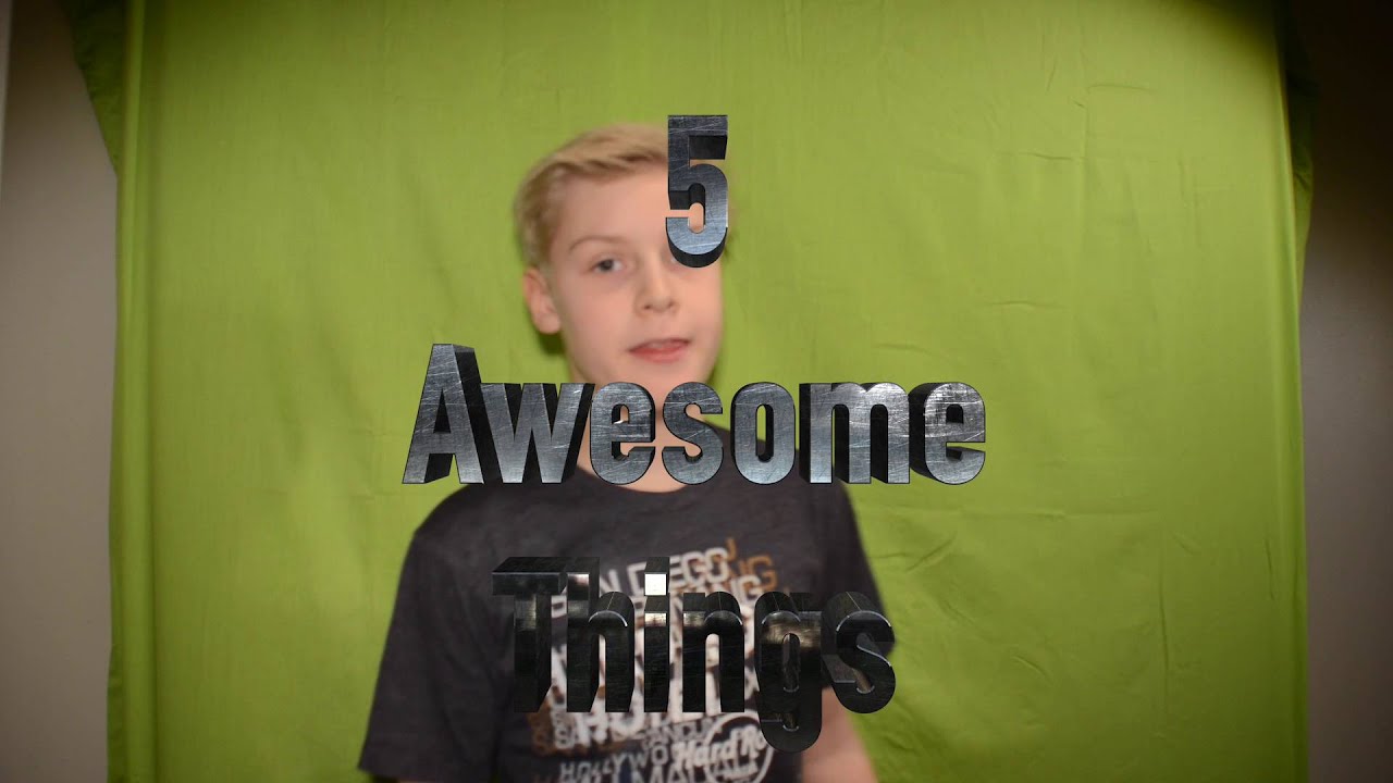 5 Awesome things to do with green screen - YouTube