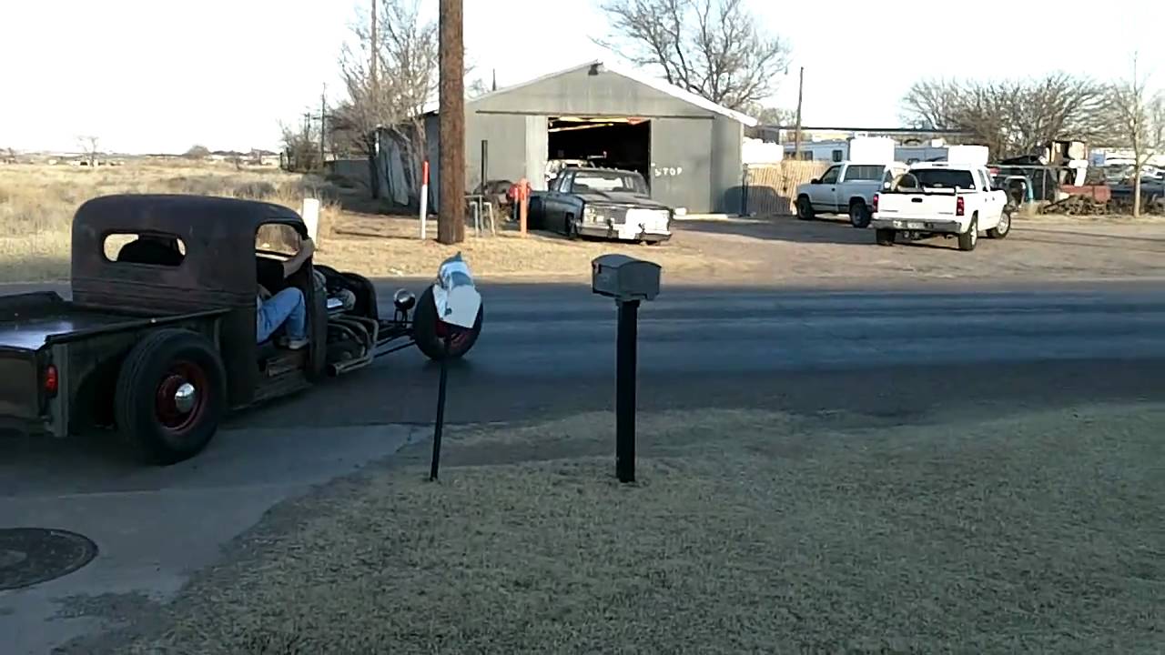 1937 Chevy Rat Rod Bobber Truck 04 - YouTube