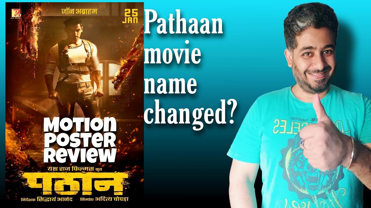 Pathaan John Abraham Motion Poster, Pathaan movie name changed? Shah ...