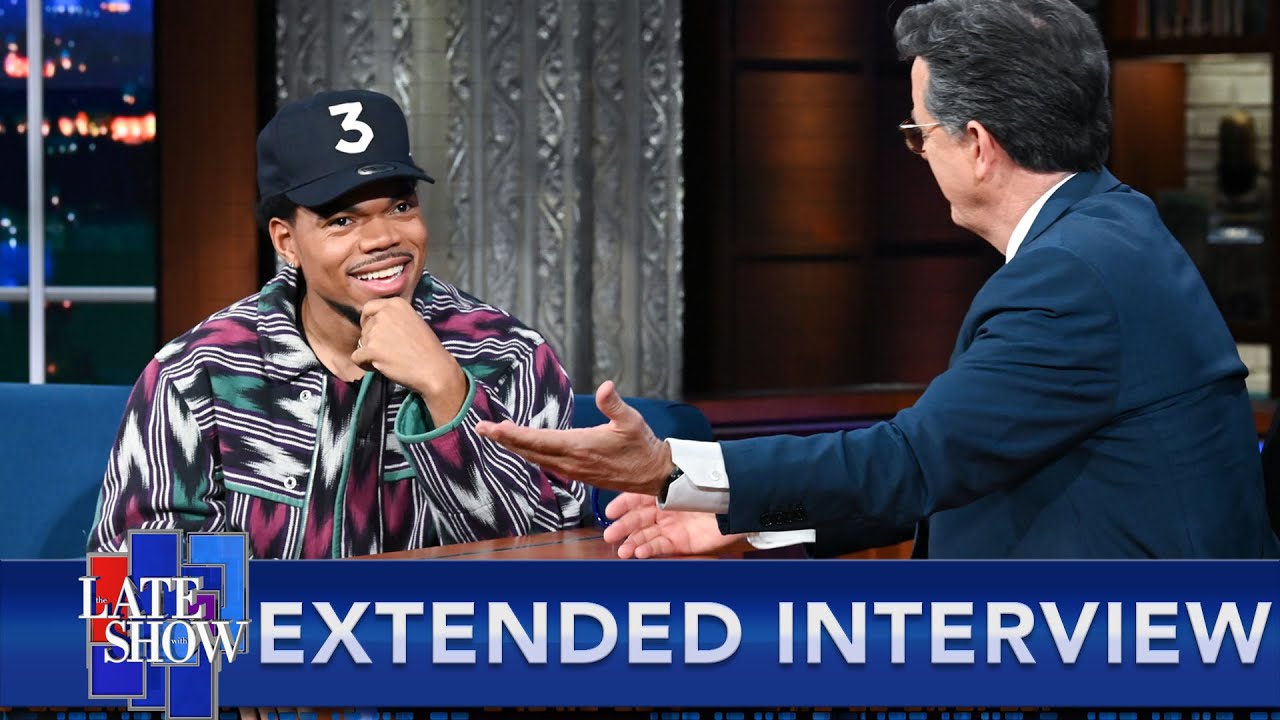 Chance The Rapper Talks "Child Of God" With Stephen Colbert - EXTENDED ...