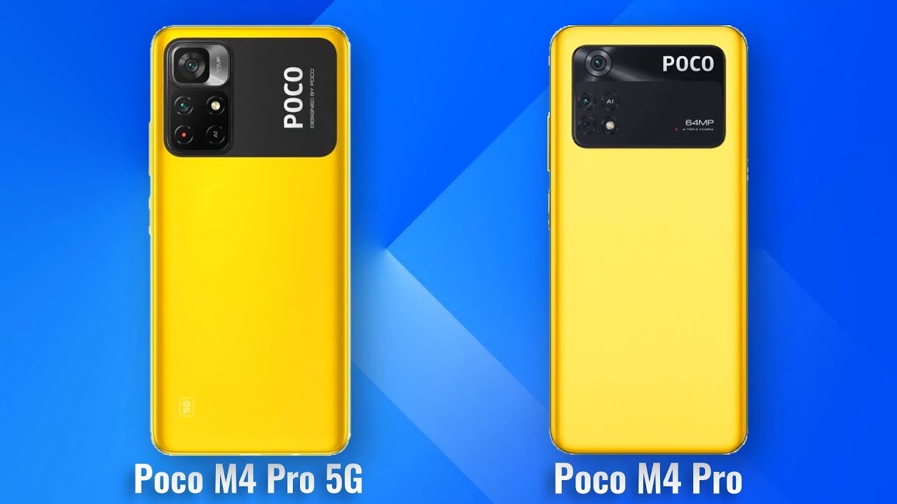 POCO M4 PRO 5G VS POCO M4 PRO Full Comparison Ultimate phone - YouTube