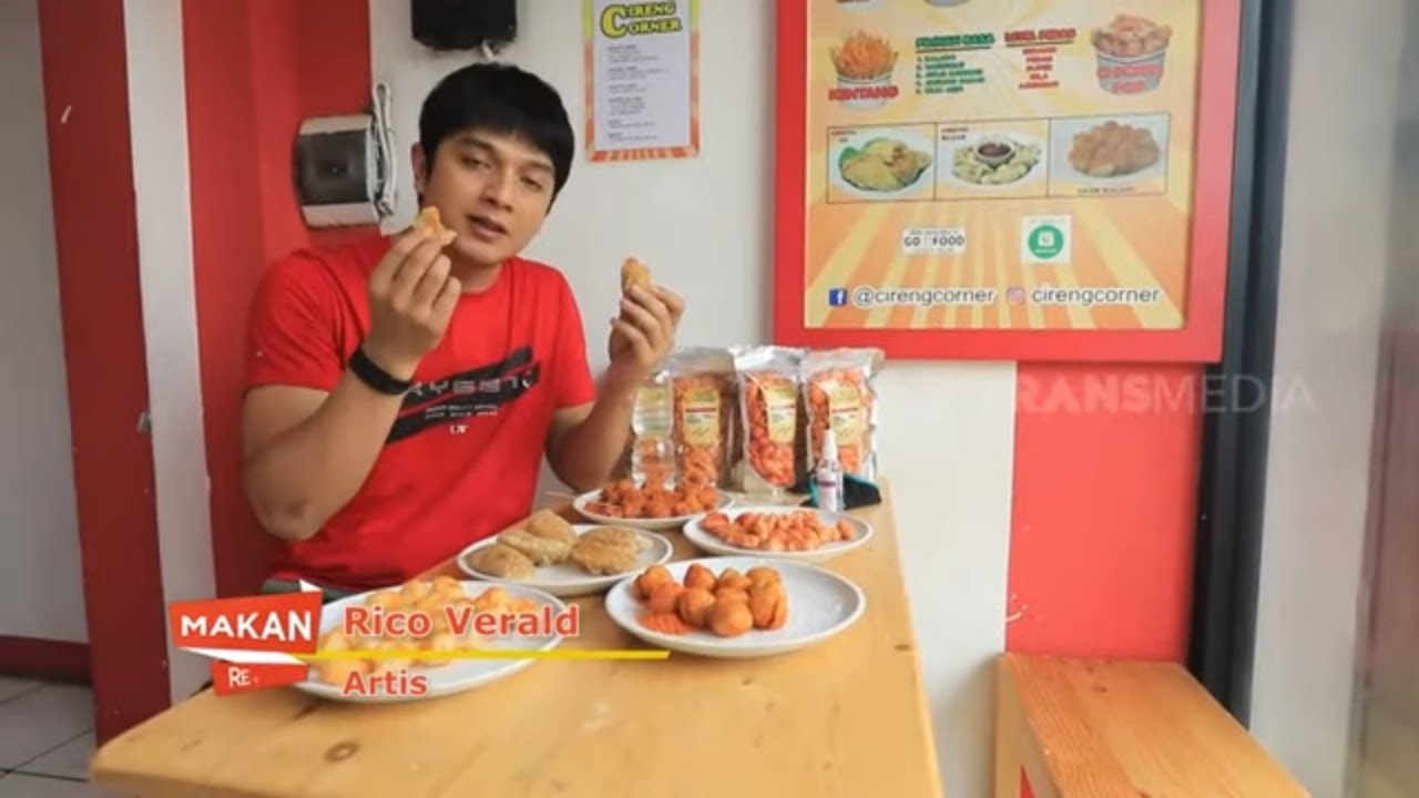 Rico Verald Jajan di Cireng Corner | MAKAN RECEH (30/07/21) - YouTube