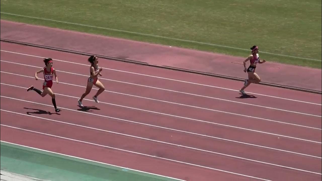 20240706 宮崎県選手権 女子400m予選1・2組 (HD) - YouTube