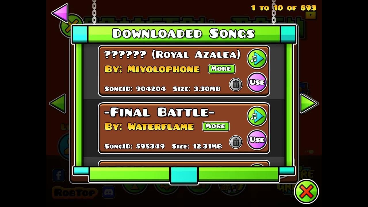How to get CUSTOM GD menu music | Geometry Dash 2.2 - YouTube