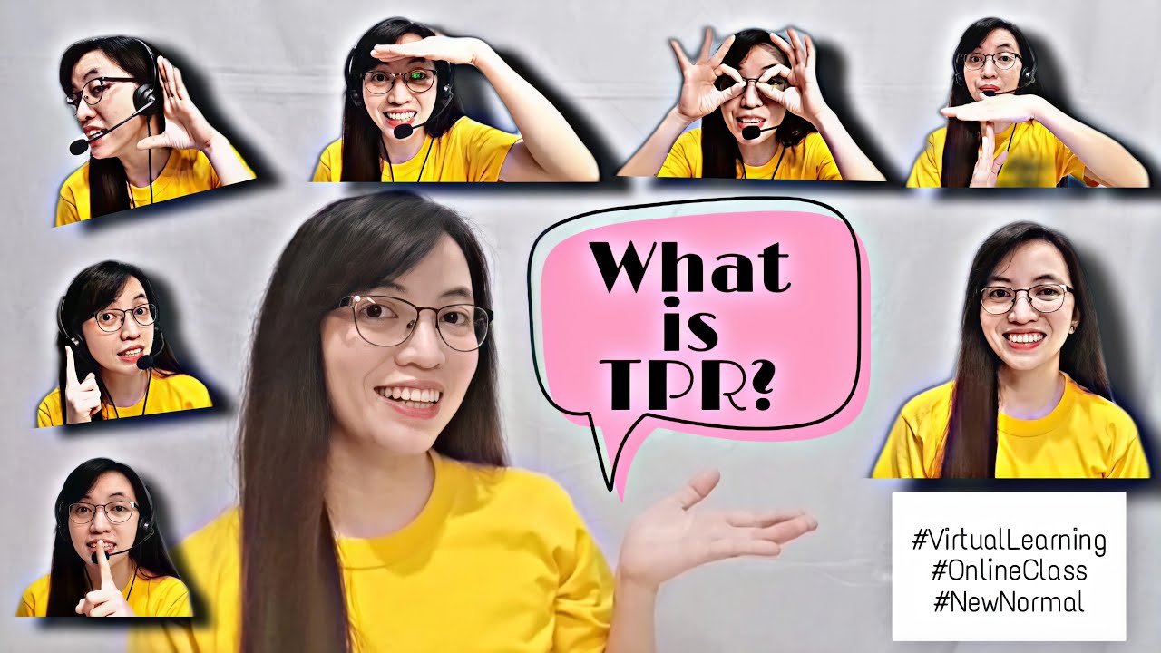 Let's explore the new normal way of learning through the use of TPR...🤗 ...