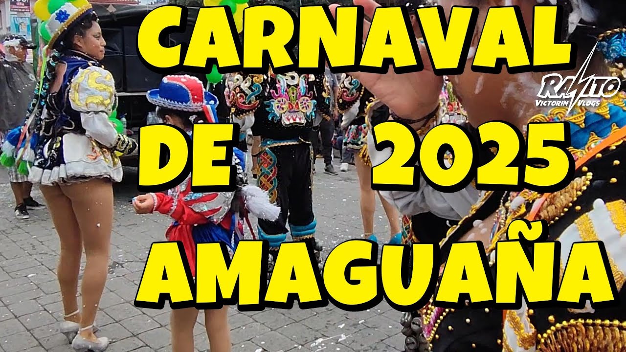 🔥 ¡EL CARNAVAL MÁS SALVAJE DE ECUADOR! 🎭 AMAGUAÑA 2025 – ¡ESPUMA, DANZA ...