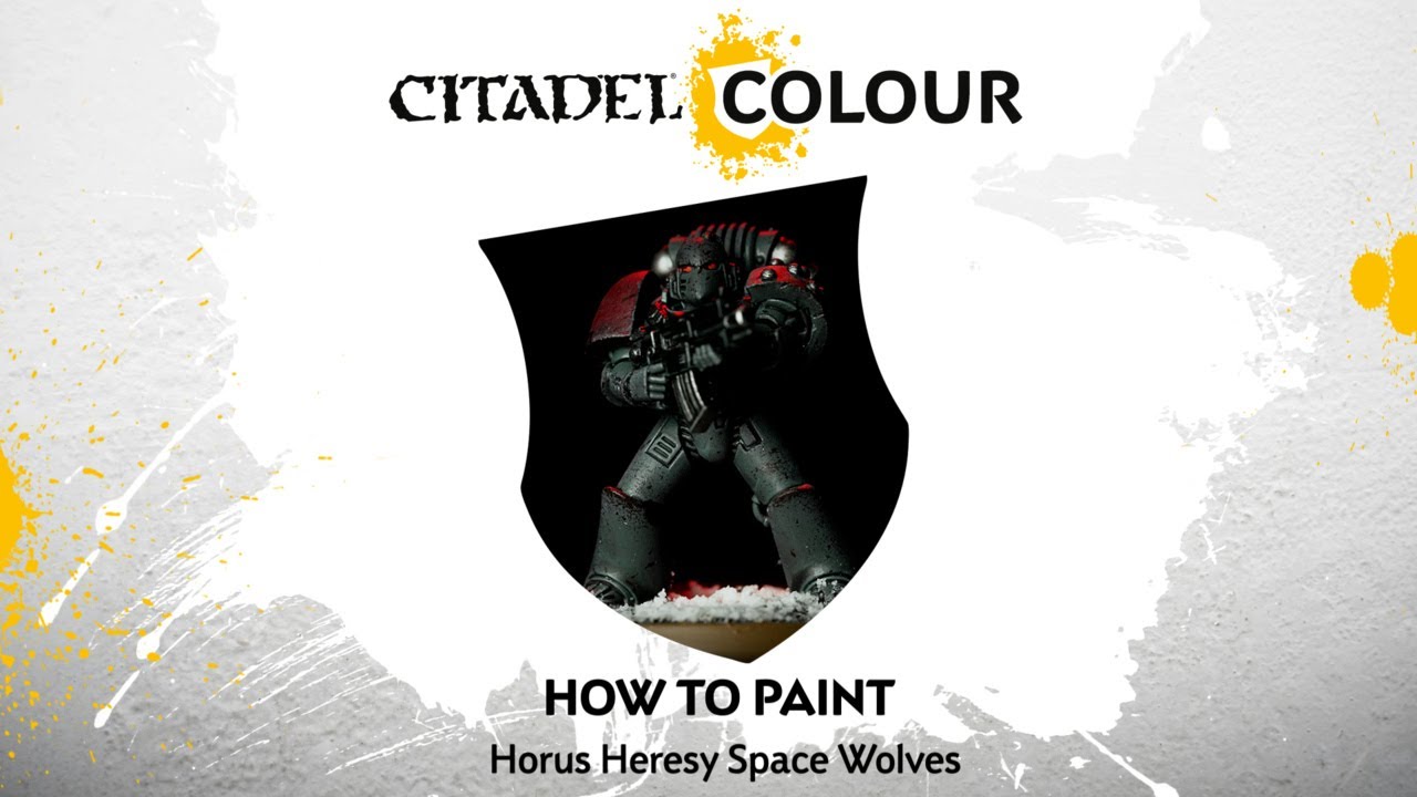 How to Paint: Horus Heresy Space Wolves - YouTube