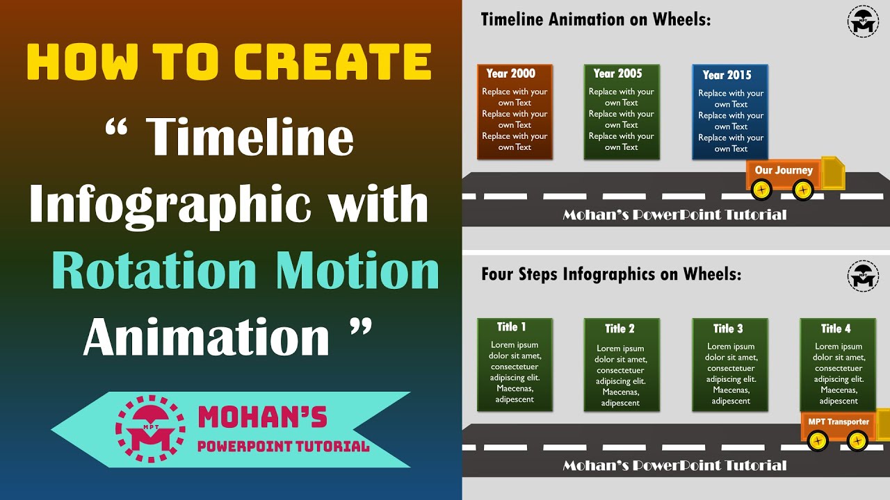 Timeline Infographic Motion