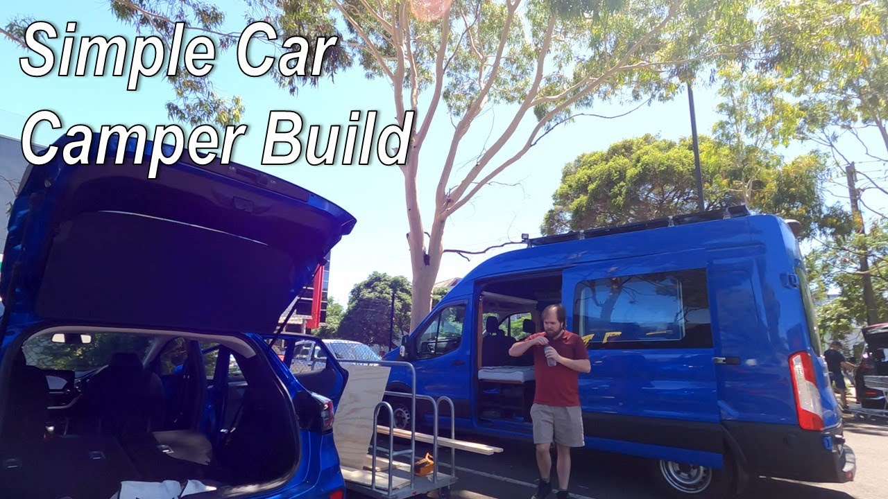 Vanlife vlog - Building a simple Car Camper - YouTube