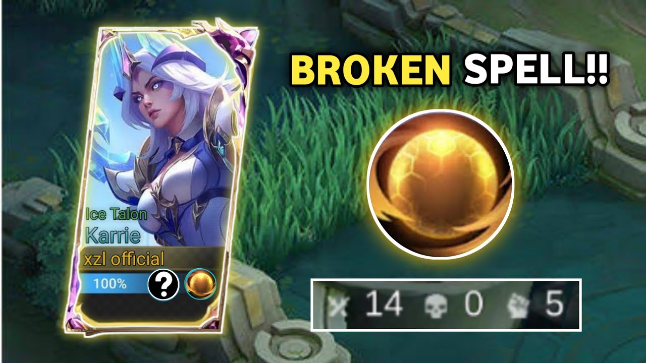 100% BROKEN!! NEW UNKILLABLE SPELL FOR KARRIE | KARRIE BEST BUILD 2025 ...