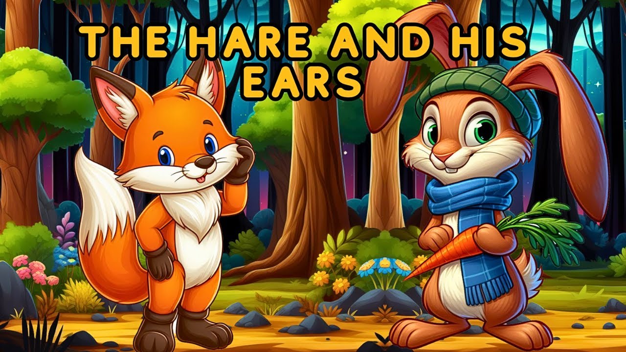 The Hare and His Ears | Bedtime Stories for Kids in English | Fairy Tales| Animated Fairy Tales ...