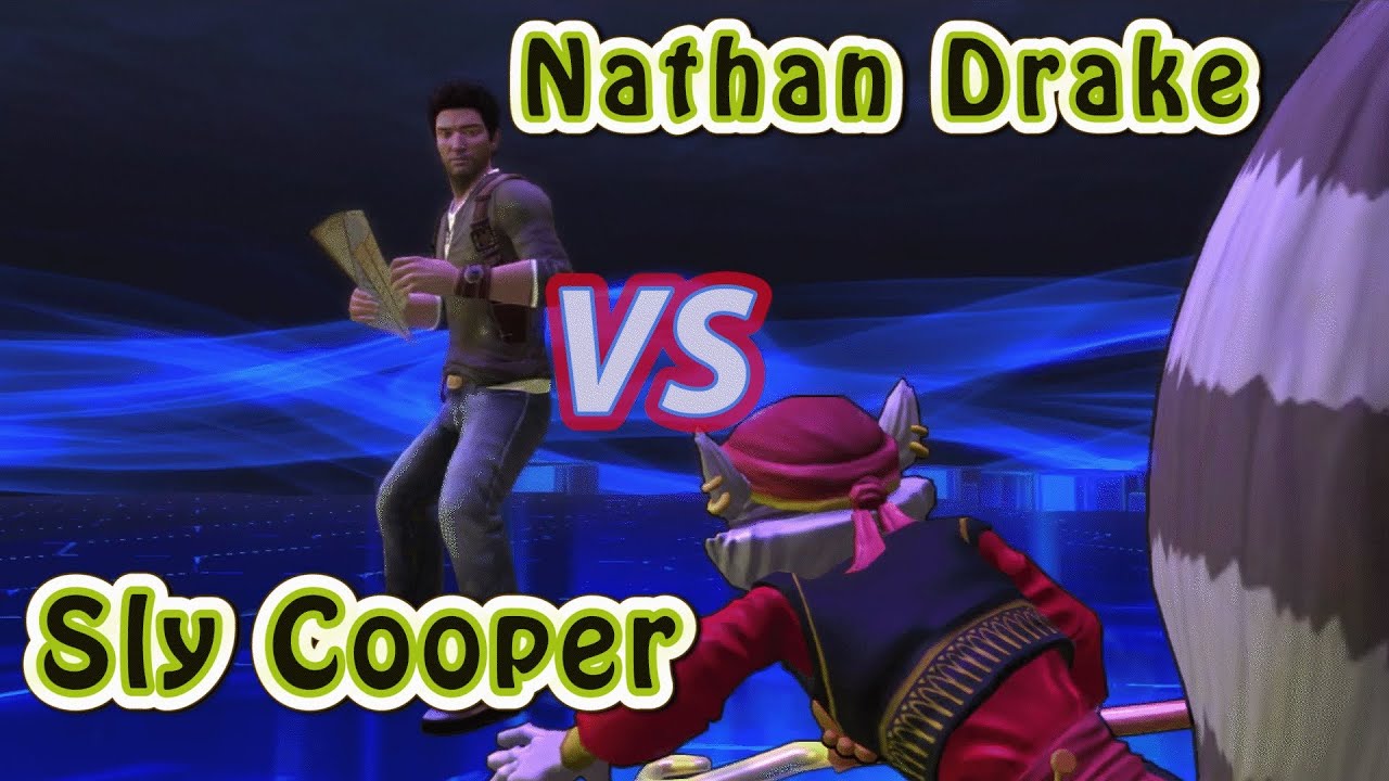 Sly Cooper VS Nathan Drake (Playstation All-Stars) - YouTube