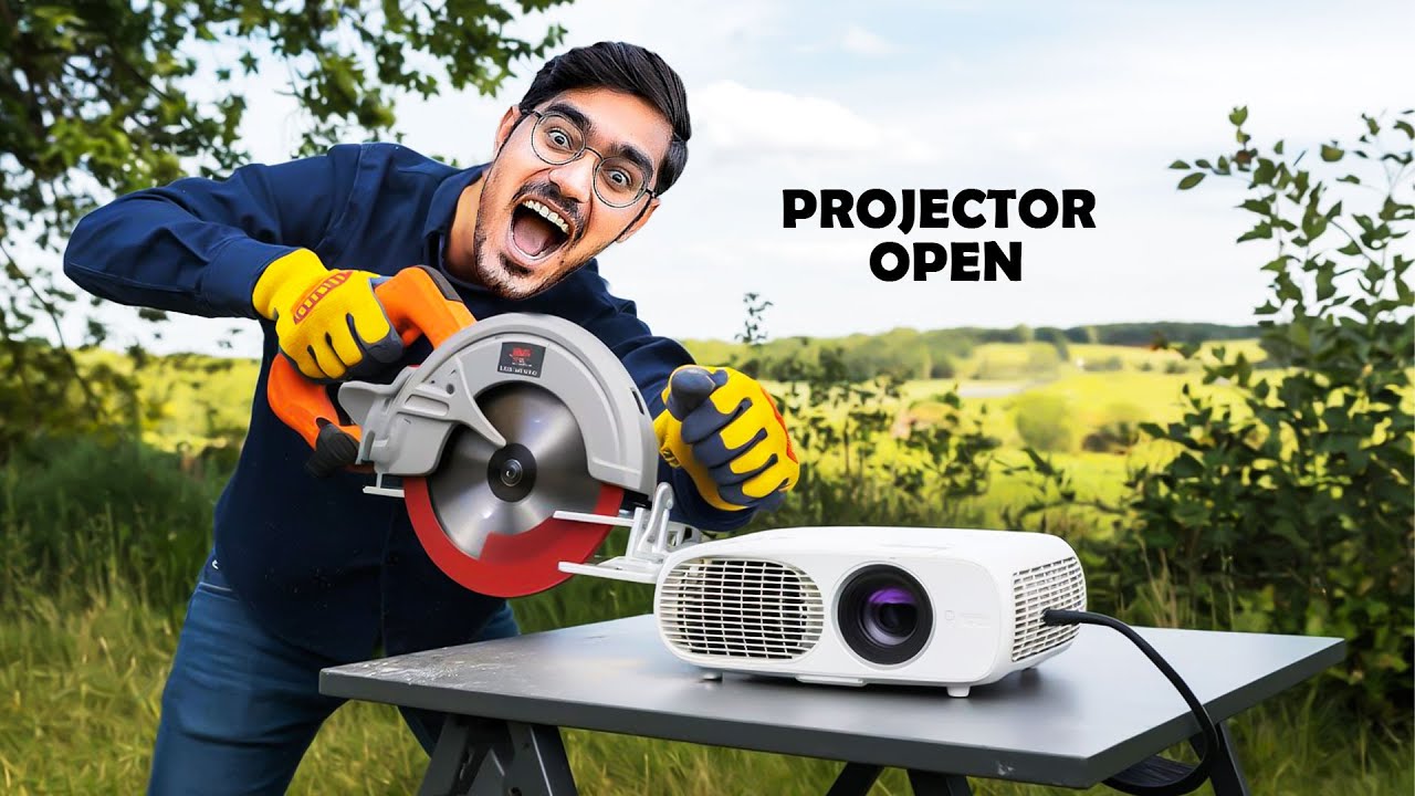 What is Inside a Video Projector प्रोजेक्टर के अंदर का राज़ Never Seen ...