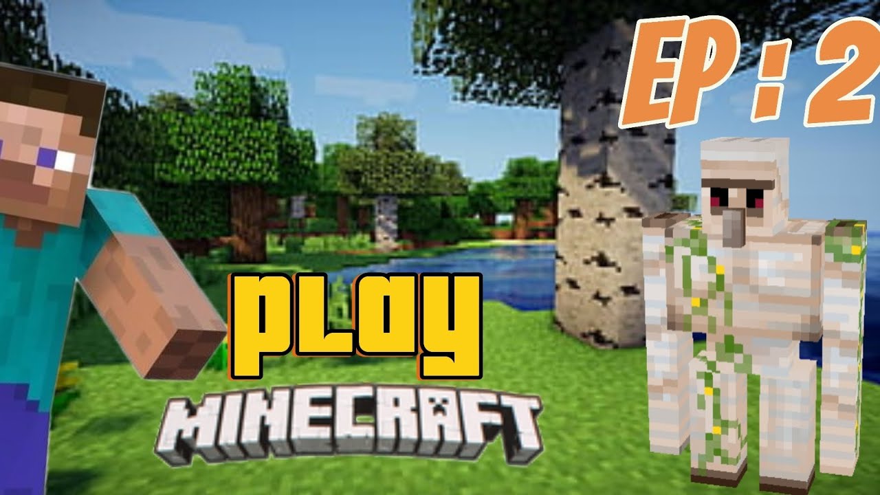 Play minecraft survival series ep 2 || minecraft survival series ka day ...
