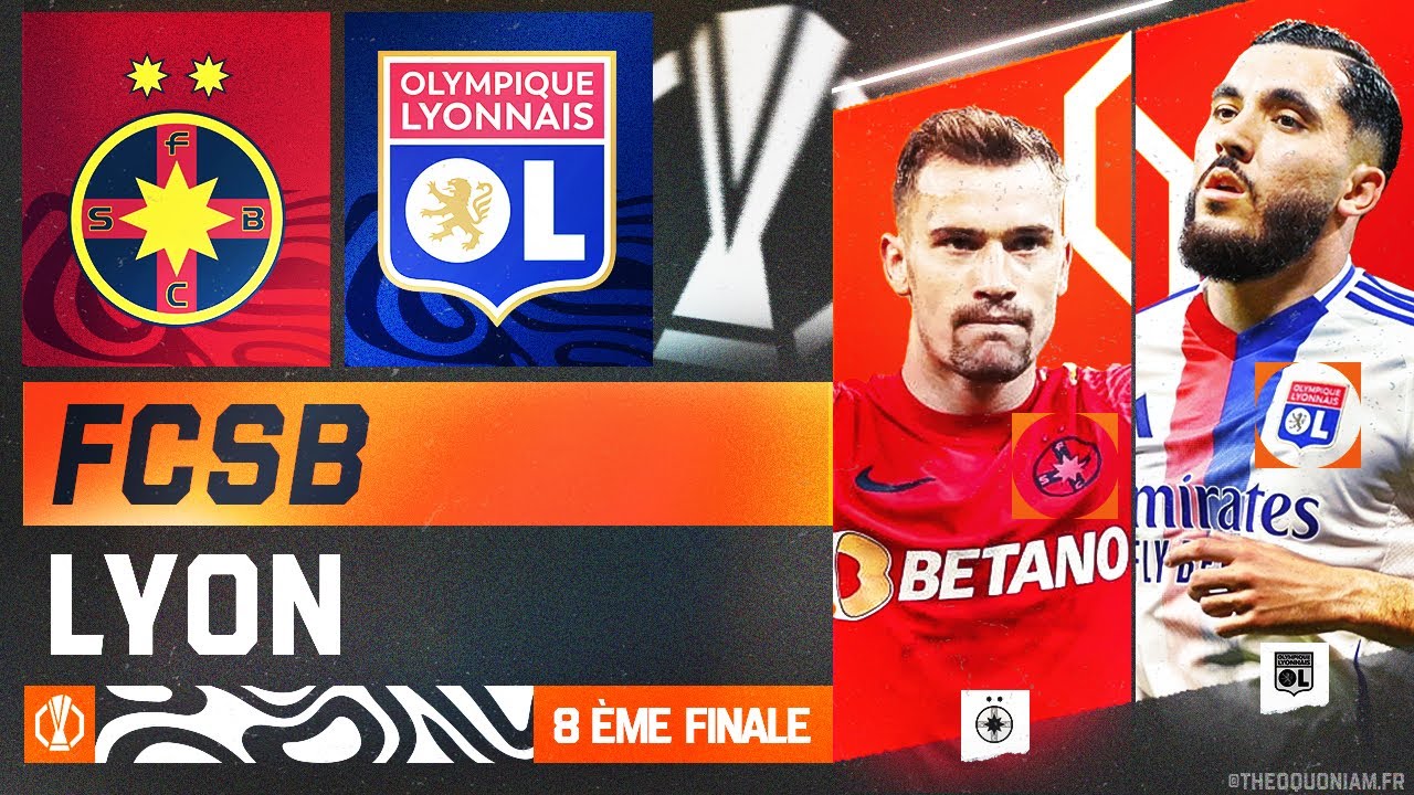 🔴FCSB - LYON | 🔴🔵ALLEZ LES GONES POUR LA VICTOIRE ! (Bucarest-ol) | 1/8 ...