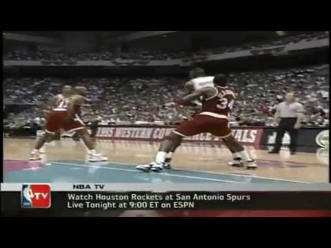 1995 WCF Gm. 2 Rockets vs. Spurs