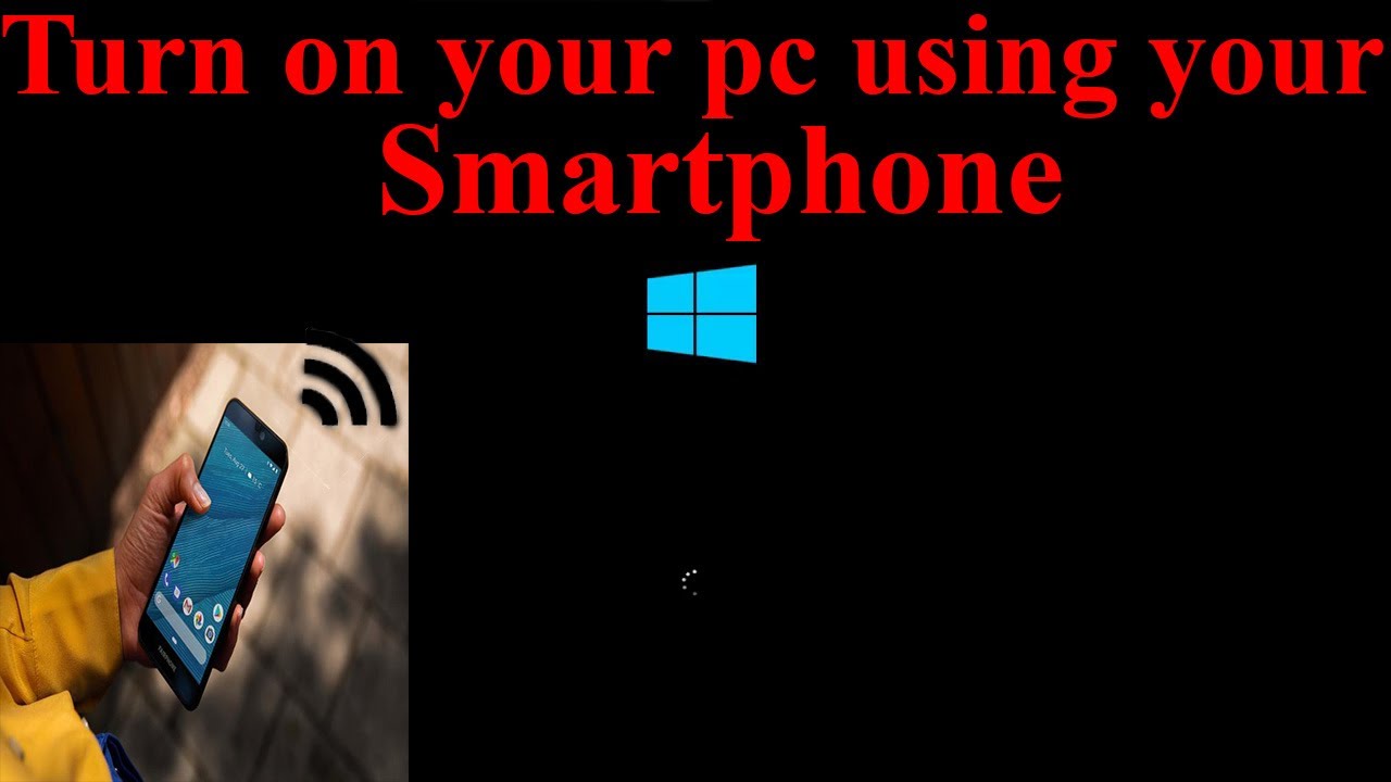 Turn on your pc from a far distance with your smartphone - YouTube