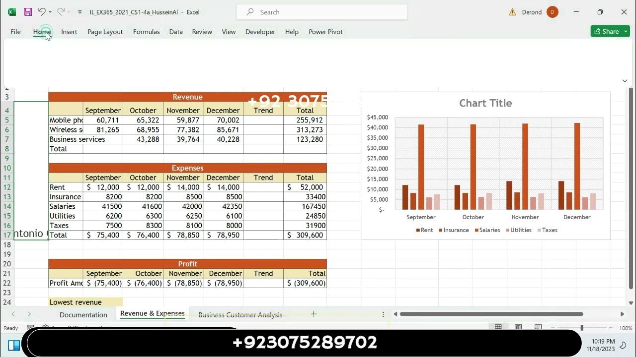 Excel 365/2021 | Modules 1-4: SAM Capstone Project 1a | Cello Worldwide ...