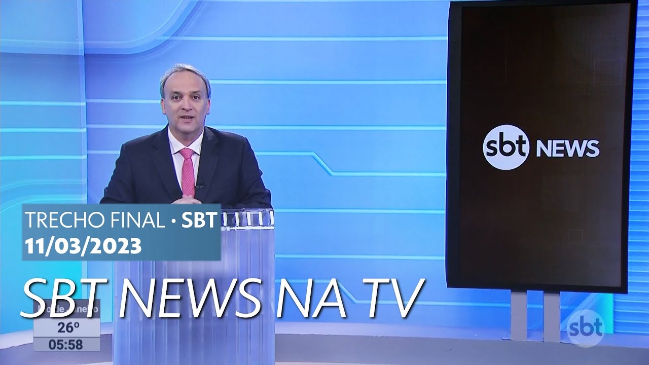 Trecho final do "SBT News na TV" (11/03/2023) - YouTube