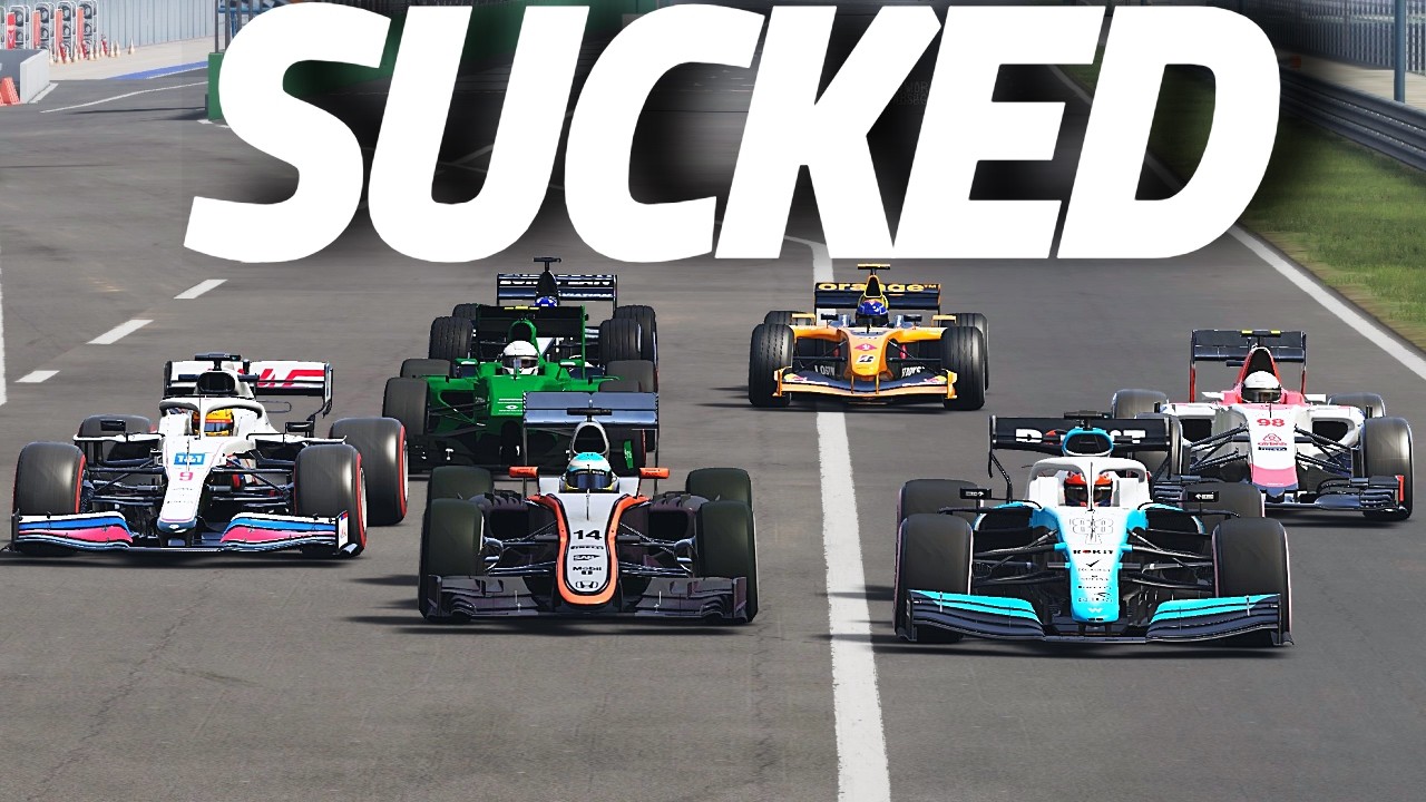 The WORST F1 Cars Of The 21ST Century (Race) - YouTube