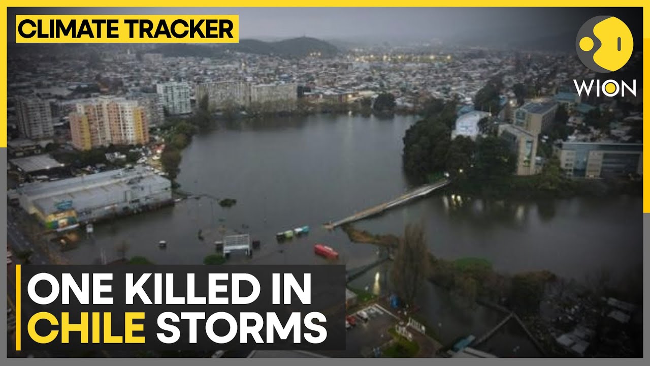 Chile: Heavy rains damage homes, flood roads | WION Climate Tracker ...