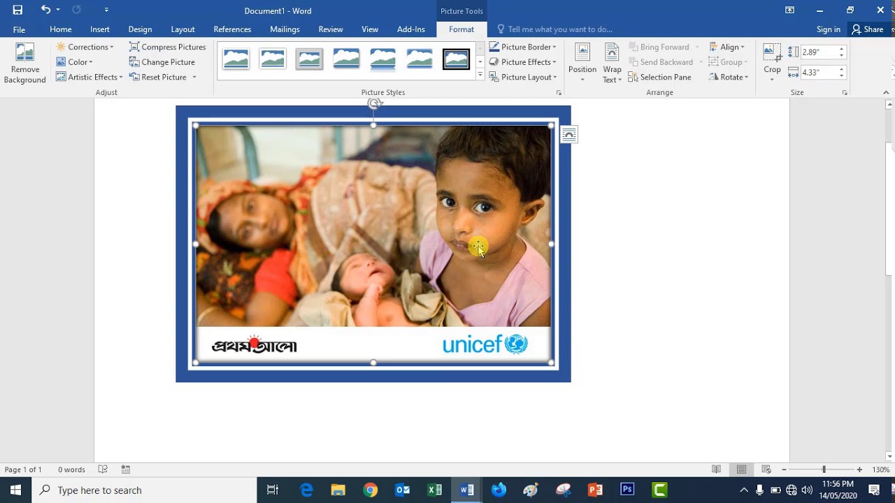 Day- 7, Microsoft office Word 2016, Insert & Format Tab. - YouTube