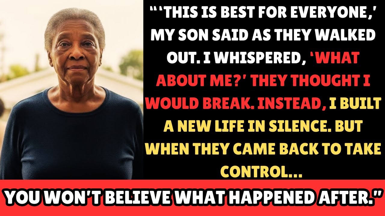 I Watched Them Walk Away — And Built A Life Without Them...... - YouTube