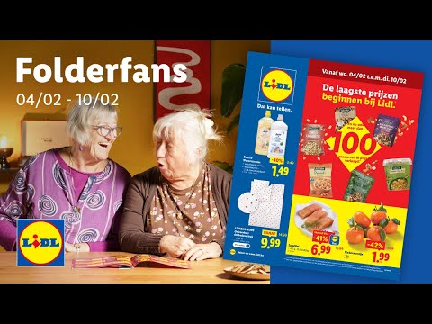 Folderfans - Aflevering 39: Lut en Liliane fileren de Lidl-promo’s van 4 tot en met 10 feb.
