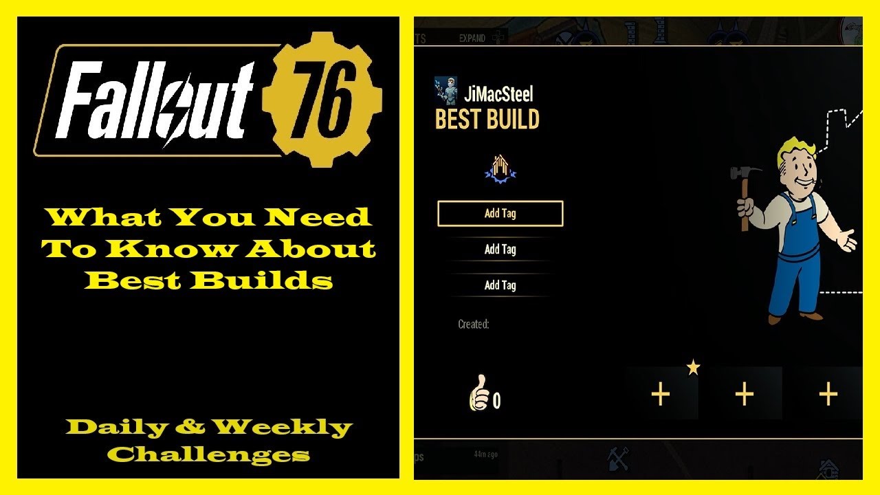 Fallout 76 - All About Best Builds - Like A Best Build Camp Daily ...