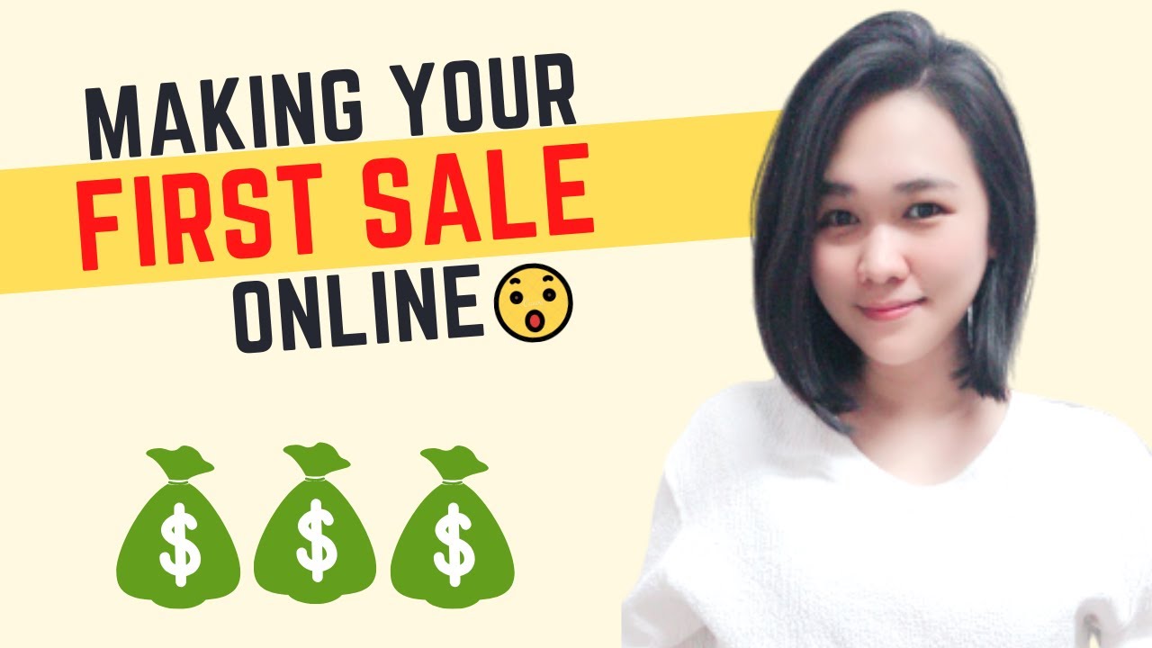The SECRET to make your first sale online - YouTube