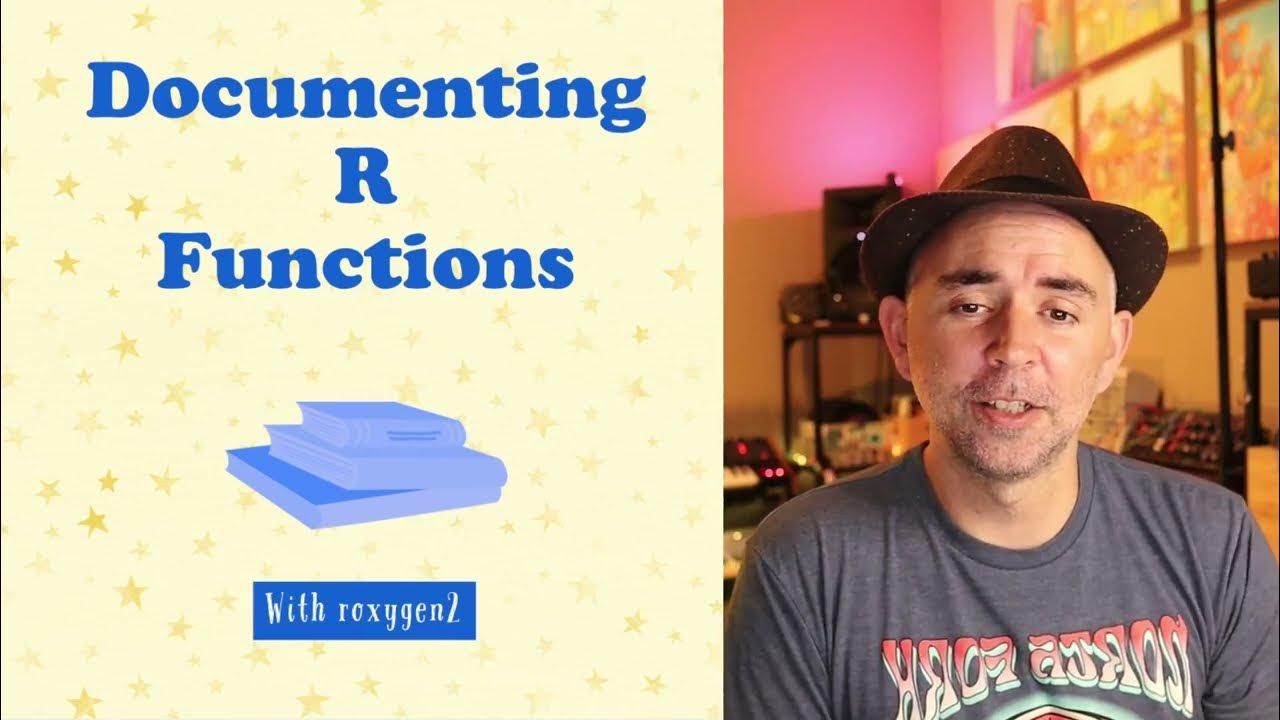 Adding documentation to your R function with roxygen2 - YouTube