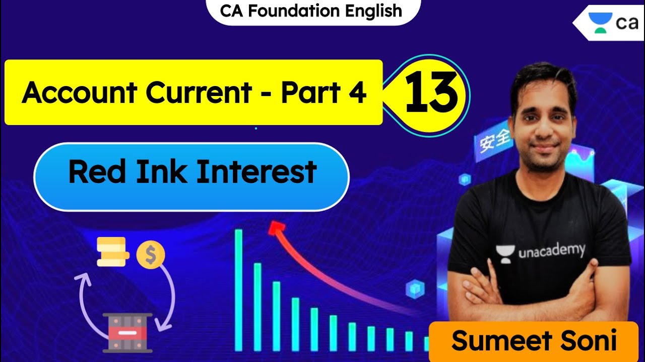 L13: Account Current - Part 4 | Red Ink Interest | Unacademy CA ...