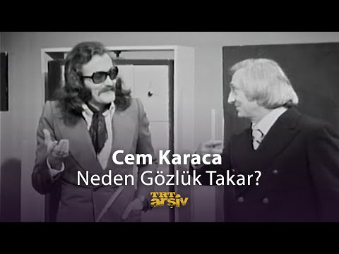 Cem Karaca Neden Gözlük Takar? | TRT Arşiv