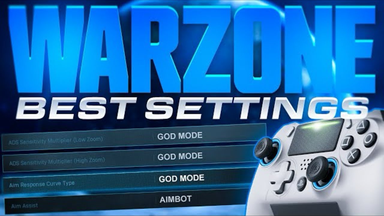 New BEST CONTROLLER SETTINGS to use AFTER UPDATE! (WARZONE Best ...