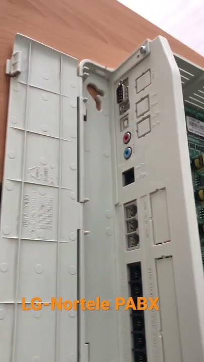 Lg-nortel PABX INSTALLATION - YouTube