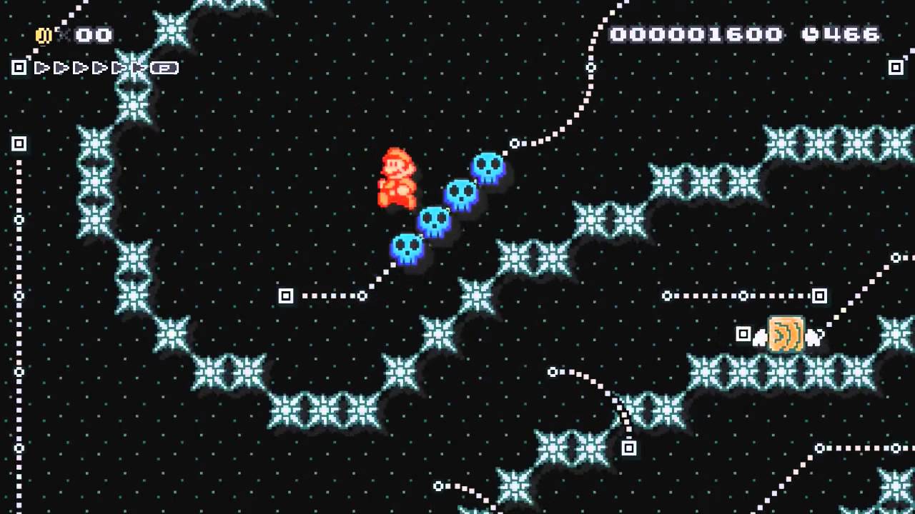 Mario Maker + RushJet1: Tracks in Space - YouTube