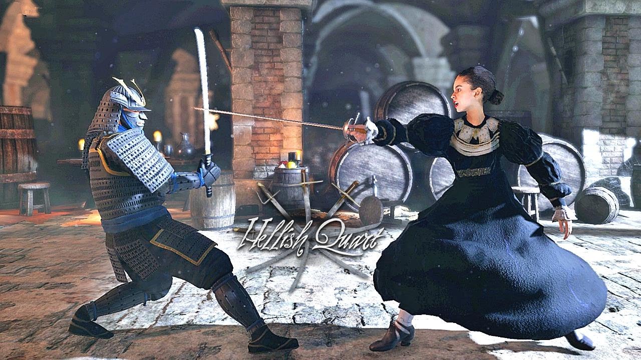 Hellish Quart - Mod Showcase - Samurai【Scored Survival】 - YouTube