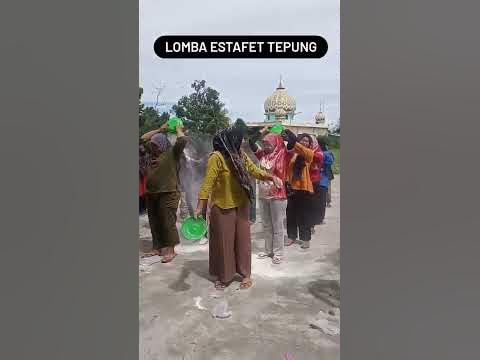 Lomba Estafet Tepung || Lomba 17 Agustusan - YouTube