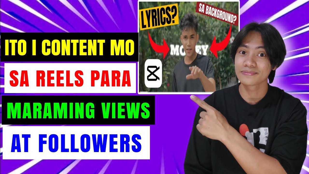 Paano gumawa dance video na may background lyrics sa capcut gamit ang ...