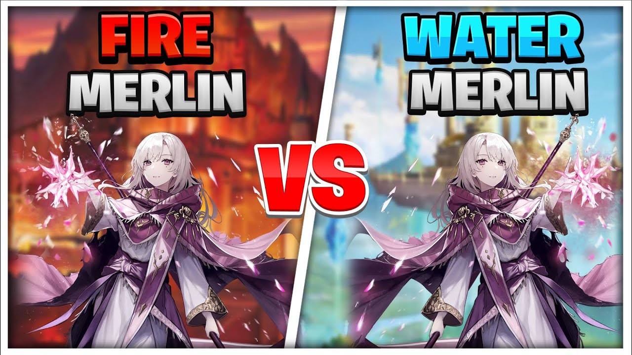 Fire Merlin VS Water Merlin Gameplay | Grand Archive TCG - YouTube